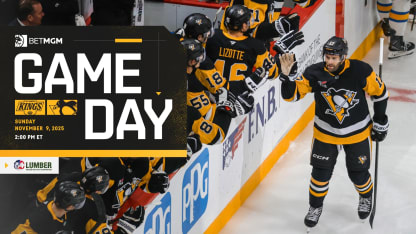 Game Preview: 11.09.25 vs. Los Angeles Kings | Pittsburgh Penguins