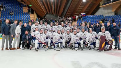 Nelson and Finley Reflect on their Experience at the 2025 Spengler Cup ...