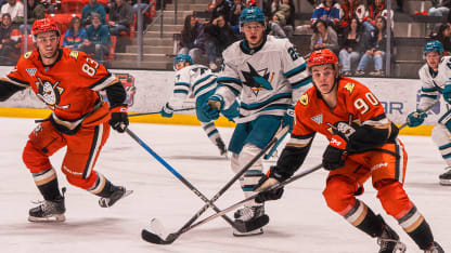 Ducks Fall to Sharks in Spirited Opening Game of Golden State Rookie ...