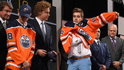 DRAFT: Bouchard's first thought after being selected | Edmonton Oilers