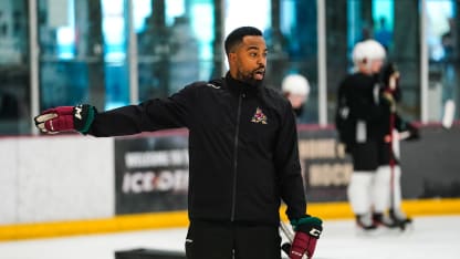 Coyotes' Nathaniel Brooks Settling into Coaching Role in Arizona's ...