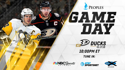 Game Preview: Pens-Ducks | Pittsburgh Penguins