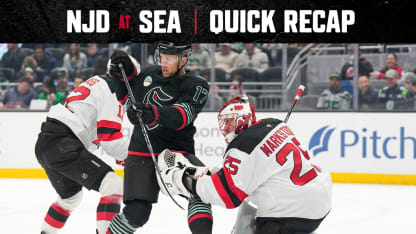 QUICK RECAP: Kraken 4, Devils 2 | New Jersey Devils