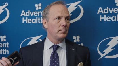 Jon Cooper | Pregame at Nashville Predators | Tampa Bay Lightning