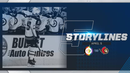 Thomas' Five Storylines - OTT @ WPG | Winnipeg Jets