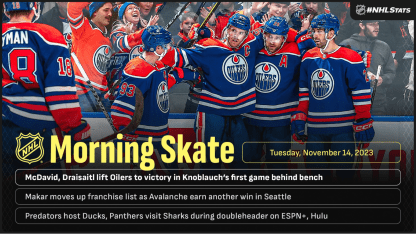 NHL Morning Skate for November 14 | NHL.com