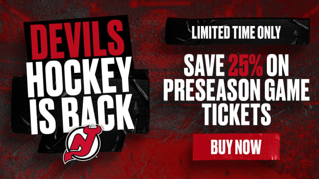 Devils Single-Game Tickets 2025-26 | New Jersey Devils