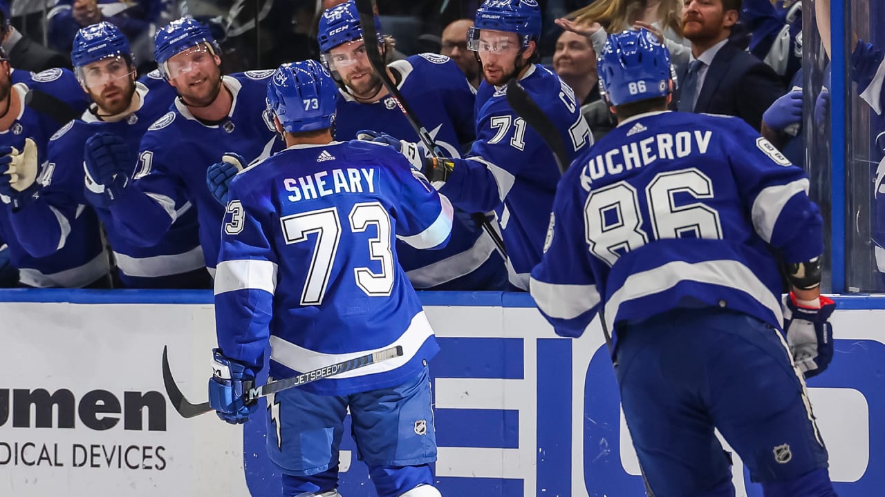 Sheary nets Kucherov's feed | NHL.com