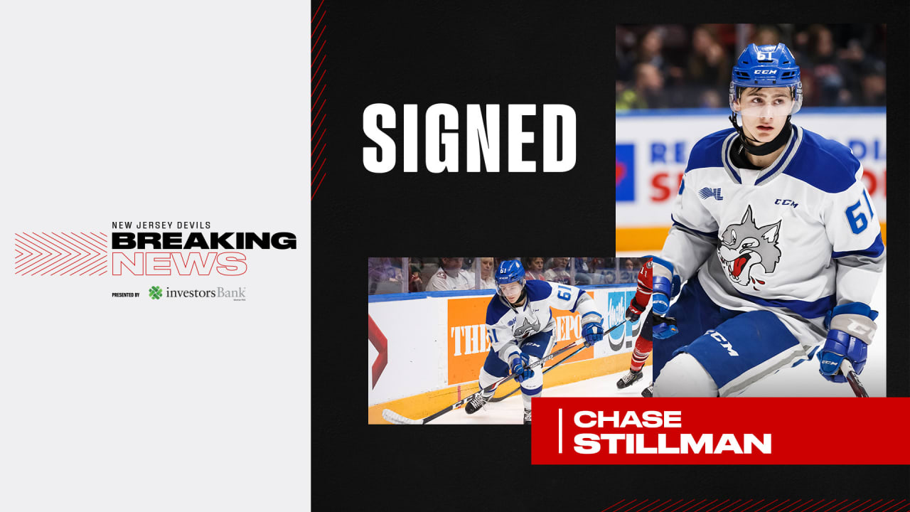 Chase Stillman Signs ELC with Devils I RELEASE | New Jersey Devils