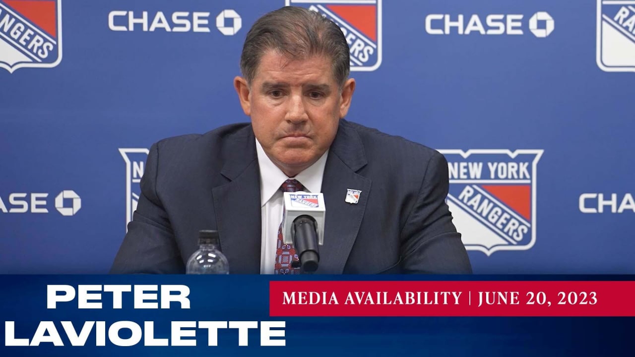 Press Conference: Laviolette | New York Rangers