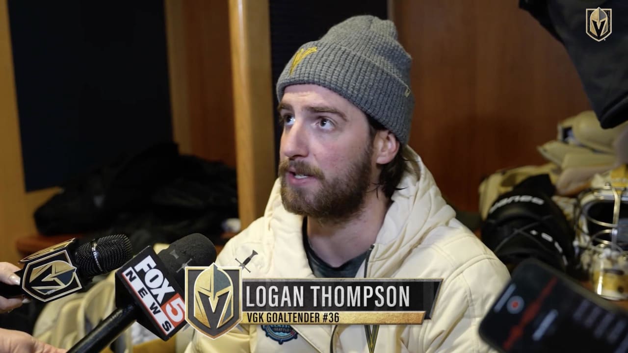 Logan Thompson Availability 12/31 | Vegas Golden Knights