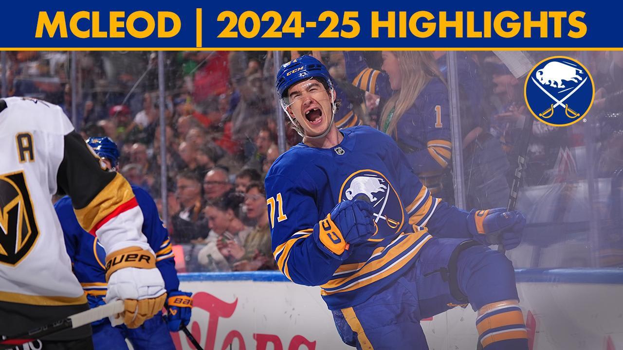McLeod | 2024-25 Highlights | Buffalo Sabres