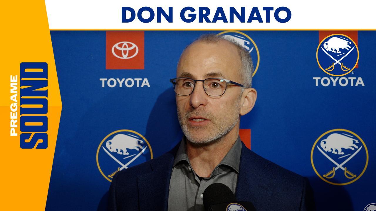 Granato Pregame at LAK | Buffalo Sabres