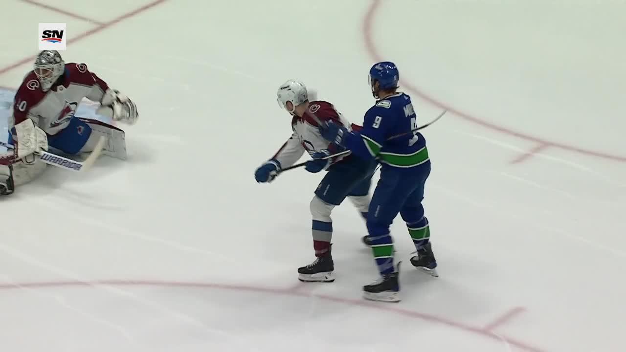 COL@VAN: Miller scores goal against Alexandar Georgiev | Vancouver Canucks