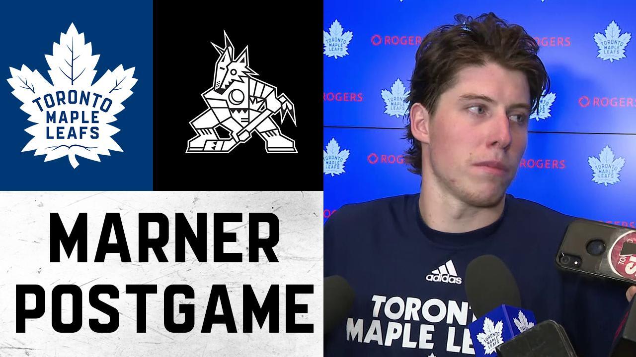 Mitch Marner | Post Game | Toronto Maple Leafs