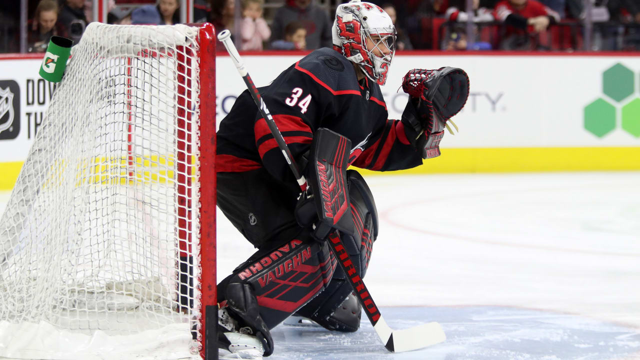 Mrazek back at practice with Hurricanes | NHL.com