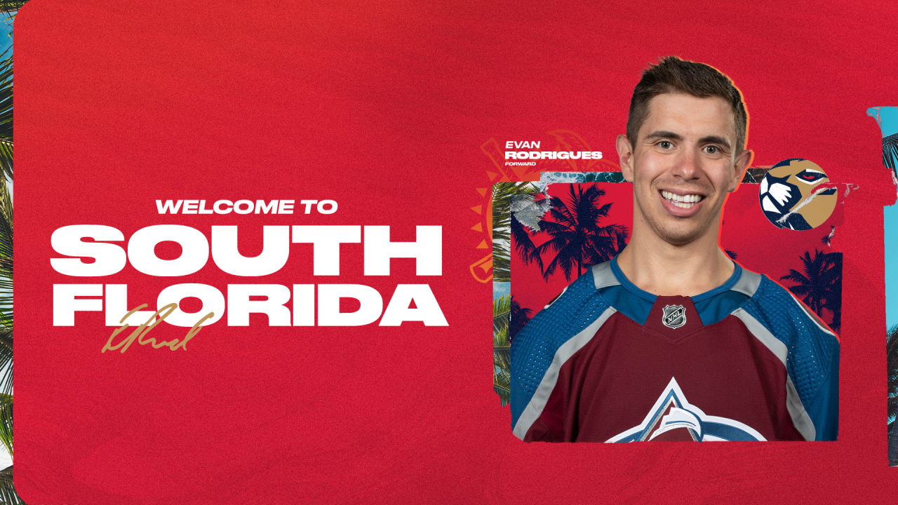 Panthers Agree to Terms with Forward Evan Rodrigues on a 4-Year ...