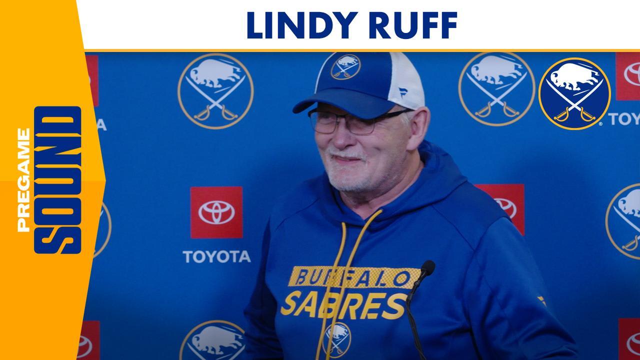 Ruff | Pregame vs. NSH | Buffalo Sabres