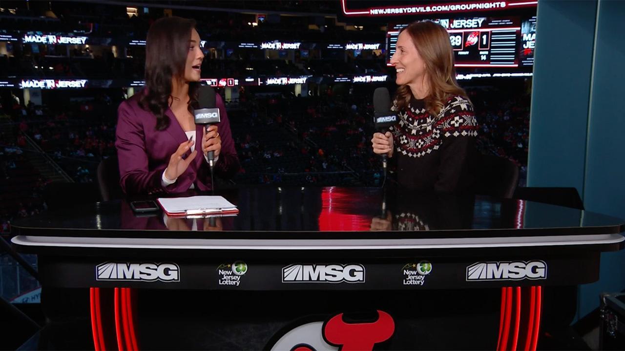 Allison Blitzer talks DYF on MSG | New Jersey Devils