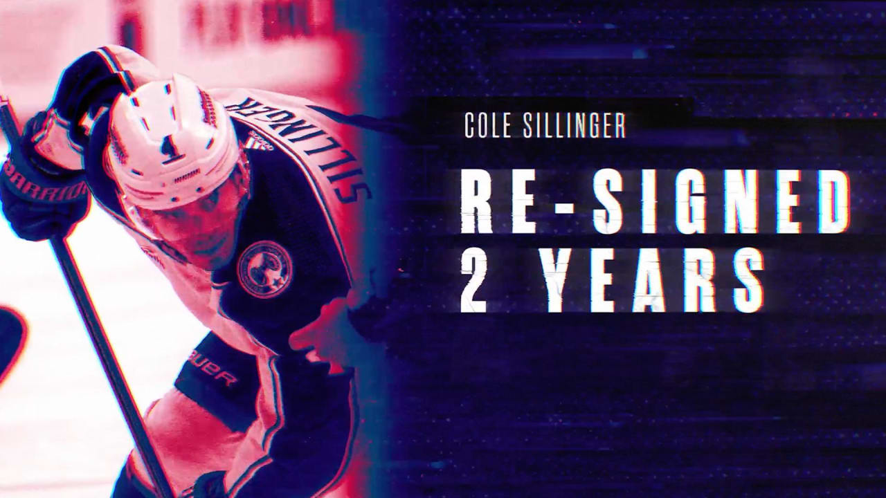 Cole Sillinger Signs Two-Year Contract Extension! | Columbus Blue Jackets