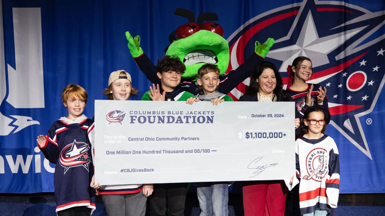 Blue Jackets Foundation announces $1.1 million granted to central Ohio ...