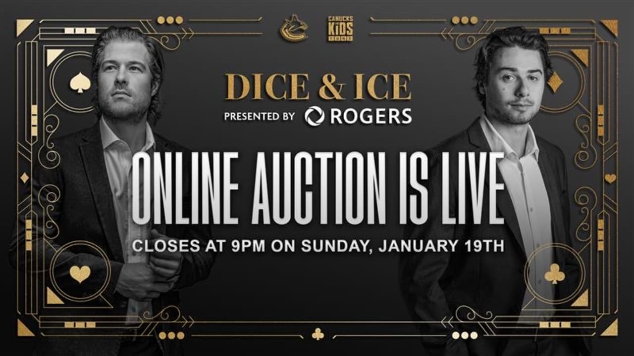 Dice & Ice Online Auction Now Open with One-of-a-Kind Prizes Available ...
