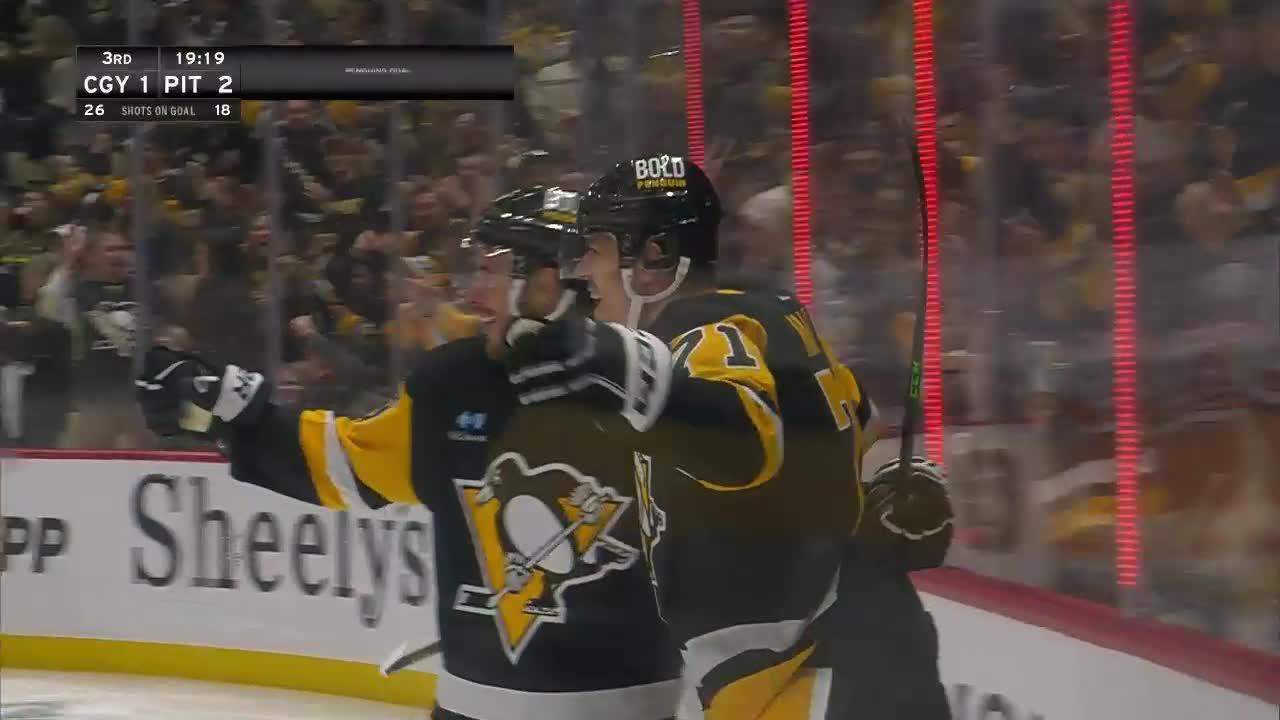 Reilly Smith with a Goal vs. Calgary Flames | Pittsburgh Penguins