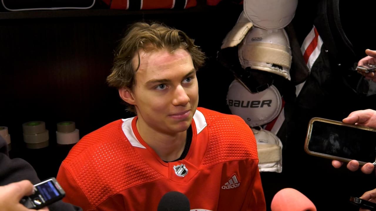 Bedard on Michigan Goal, Break | Chicago Blackhawks