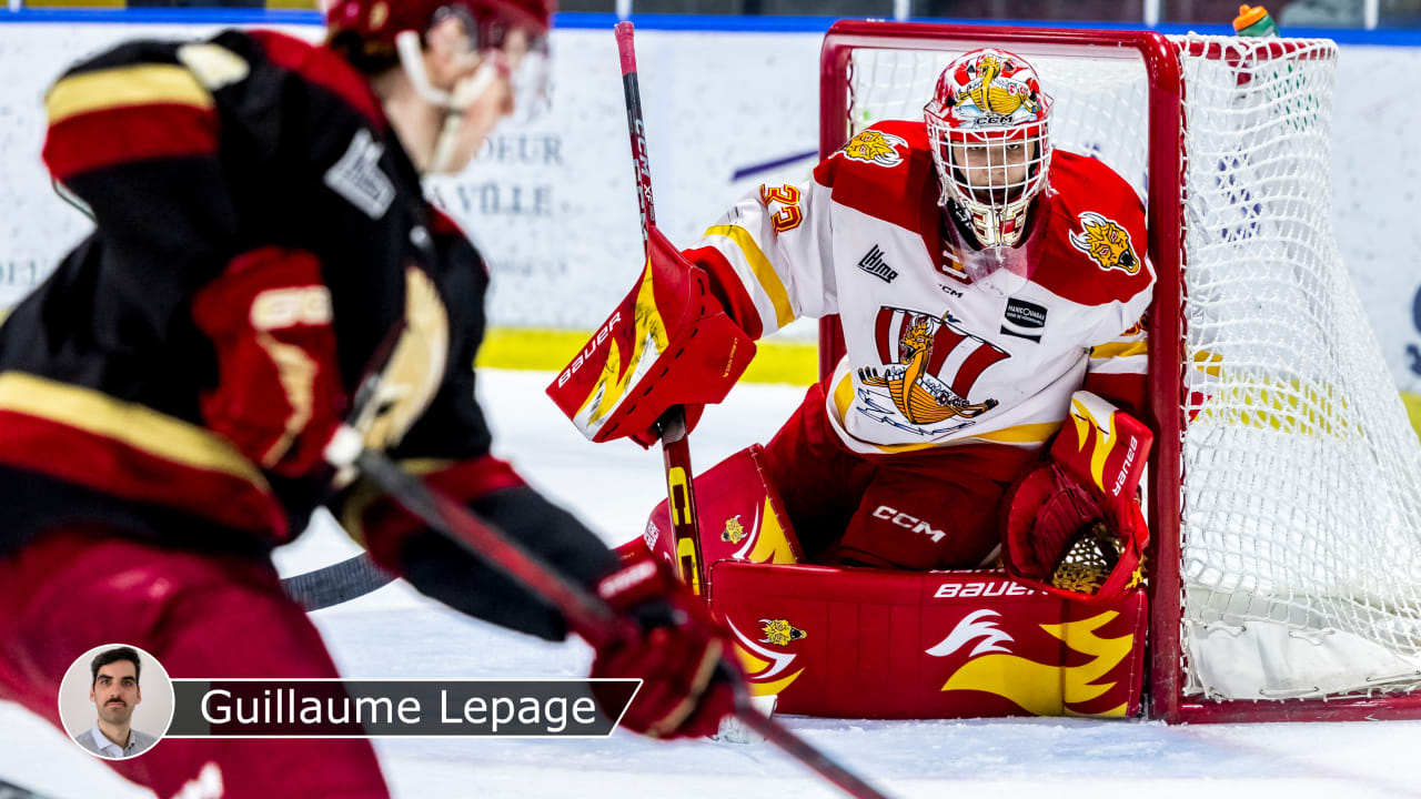 Repêchage 2025 : L’agréable surprise de Lucas Beckman | LNH.com