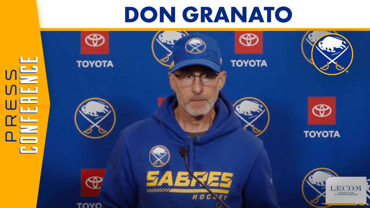 Granato After Practice | Buffalo Sabres