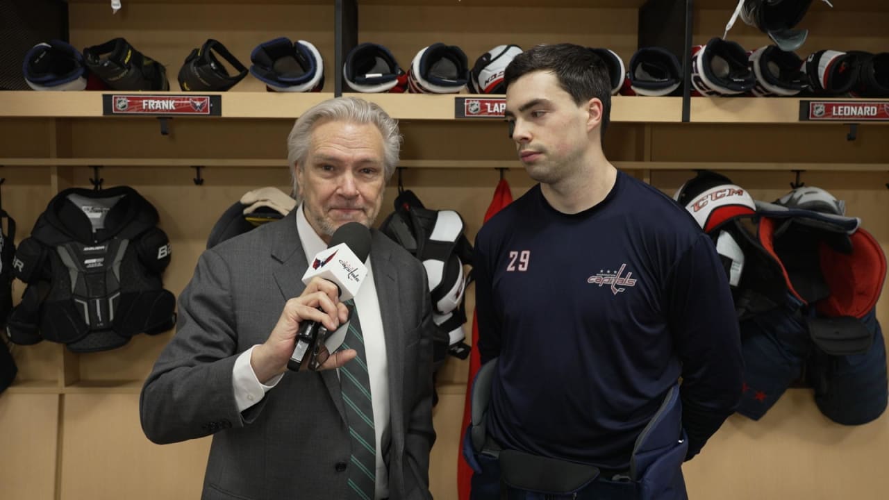 Rinkside Update | Hendrix Lapierre | Washington Capitals