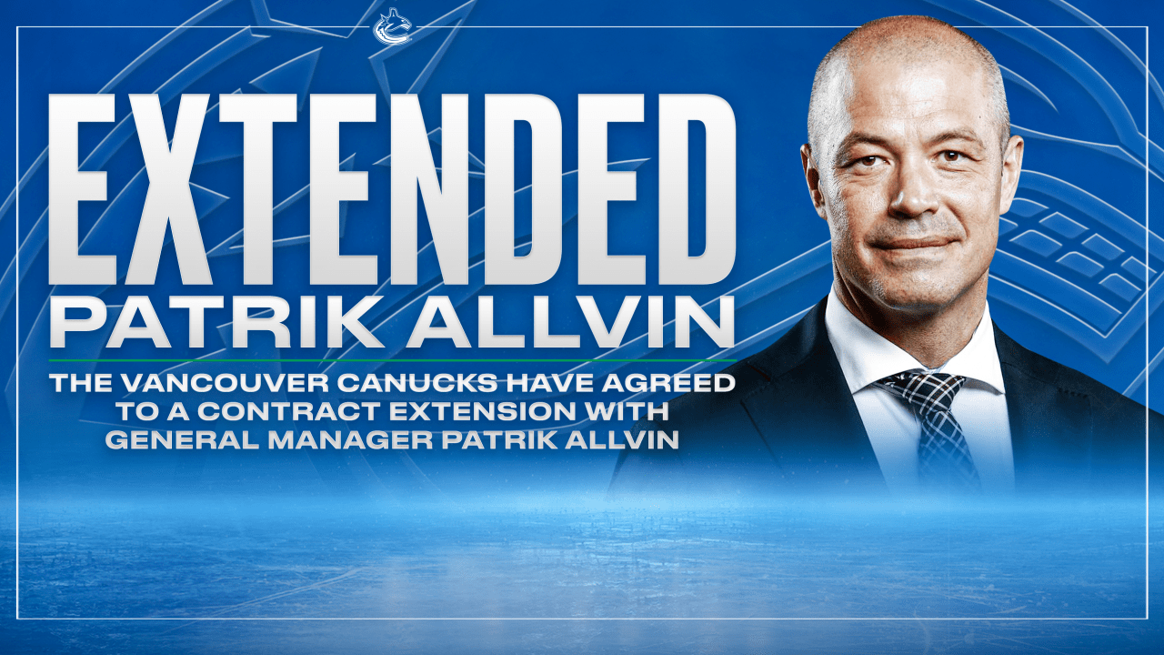 Canucks Announce Multi-Year Contract Extension for General Manager ...