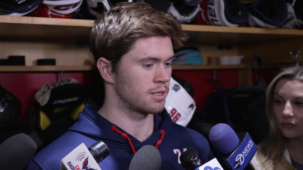 Connor McMichael | April 18 | Washington Capitals