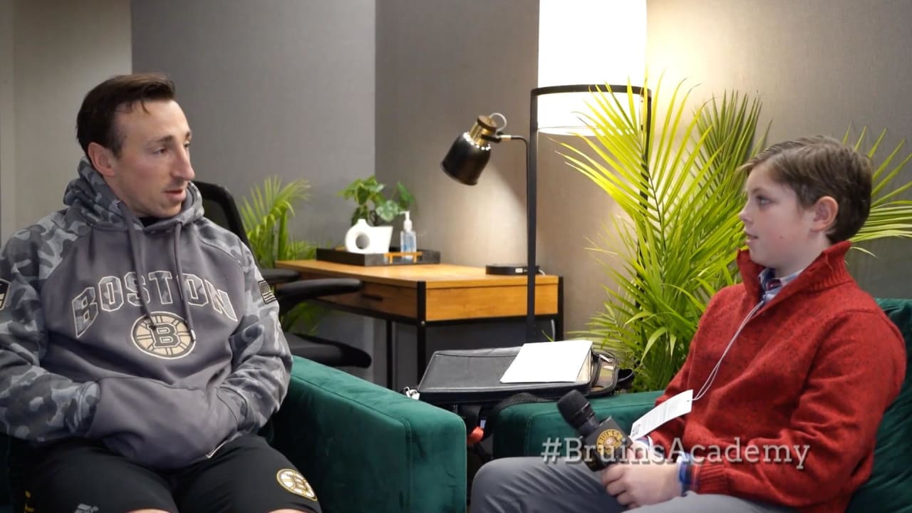 Marchand Interviewed by SI Kids | Boston Bruins