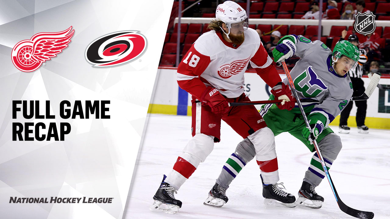Recap: DET 5, CAR 4 - F/SO | Detroit Red Wings
