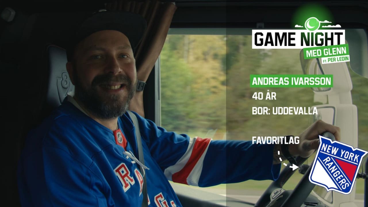 Unibet möter Rangers-supportern Andreas | NHL.com/sv