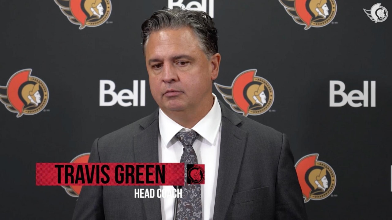 Travis Green Postgame Media vs TBL | Ottawa Senators