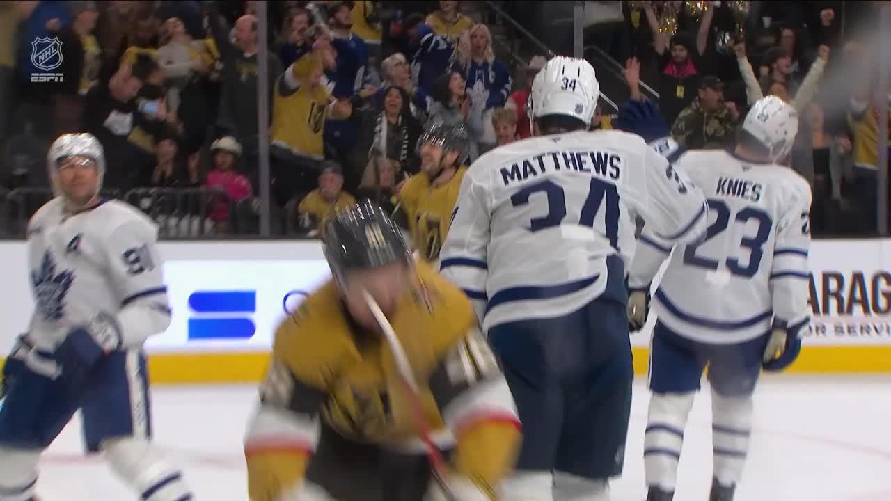 TOR@VGK: Hertl scores goal against Joseph Woll | Vegas Golden Knights