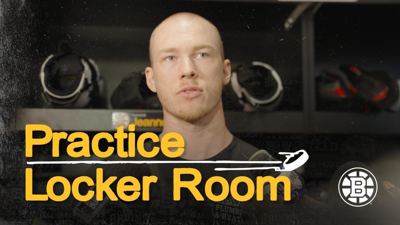 Locker Room Raw: Morgan Geekie | Boston Bruins