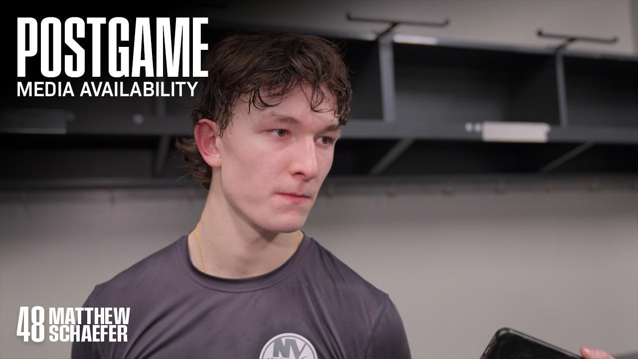 NSH 2 vs NYI 1 (SO): Matthew Schaefer | New York Islanders