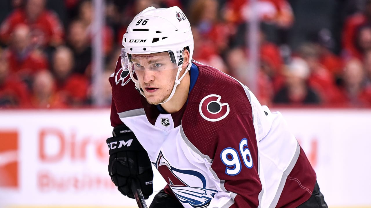 Rantanen skating with team in Norway as he waits for Avalanche contract ...