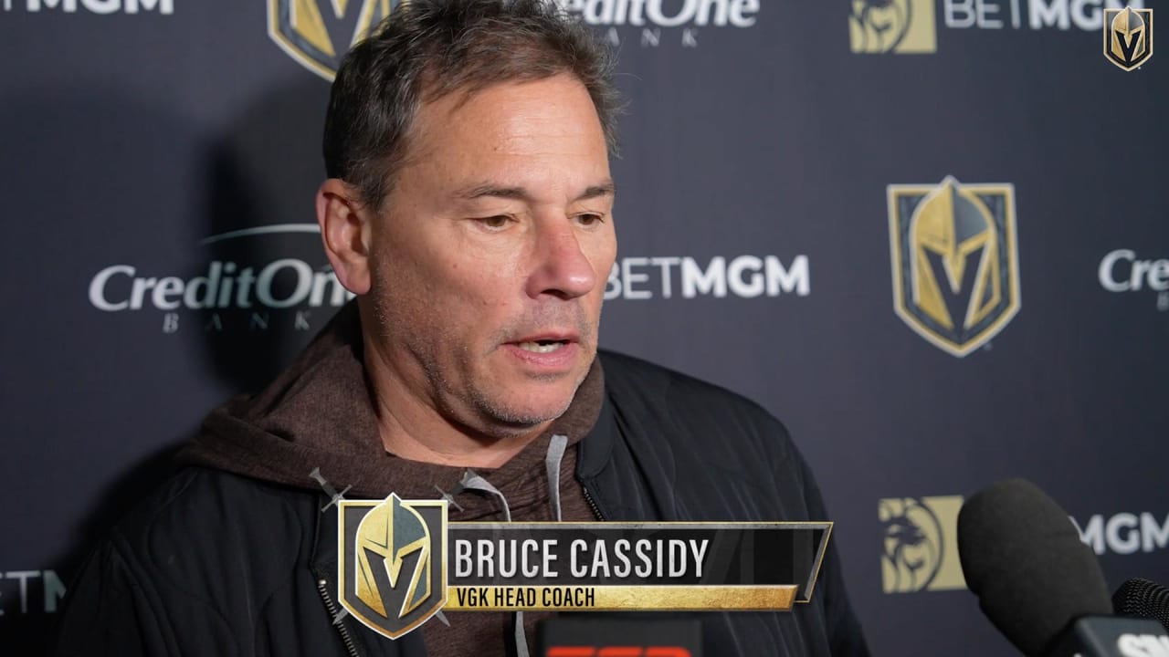 Cassidy Availability 2/26 | Vegas Golden Knights