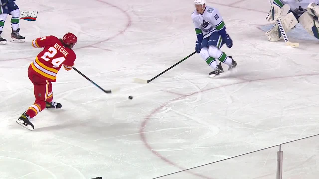 Ritchie a raison de Holtby | Flames de Calgary