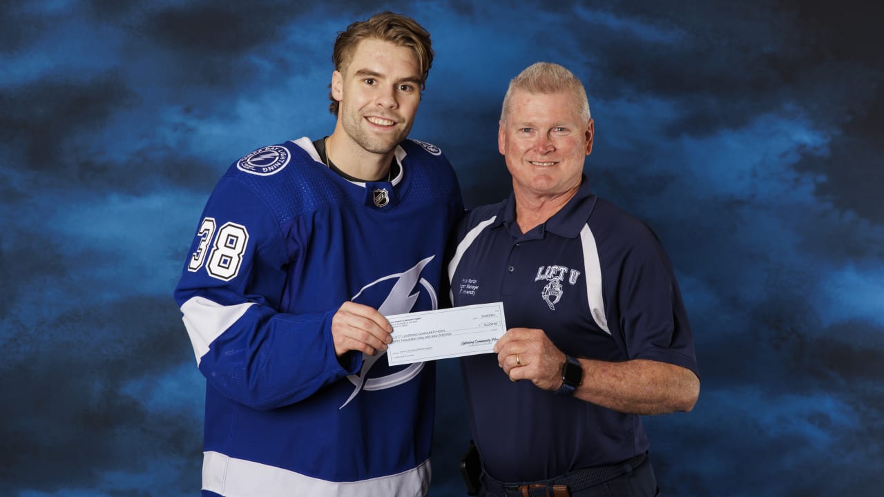 Philip Martin honored as Lightning Community Hero | Tampa Bay Lightning