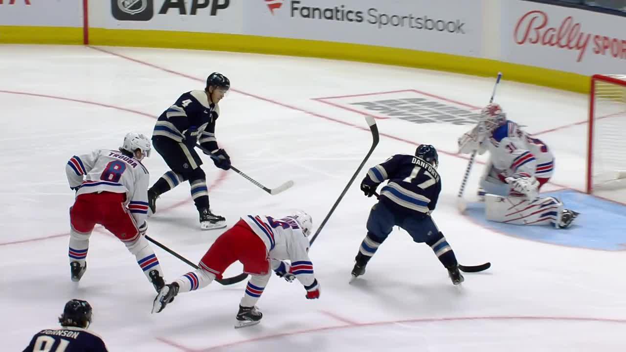 Justin Danforth with a Goal vs. New York Rangers | NHL.com