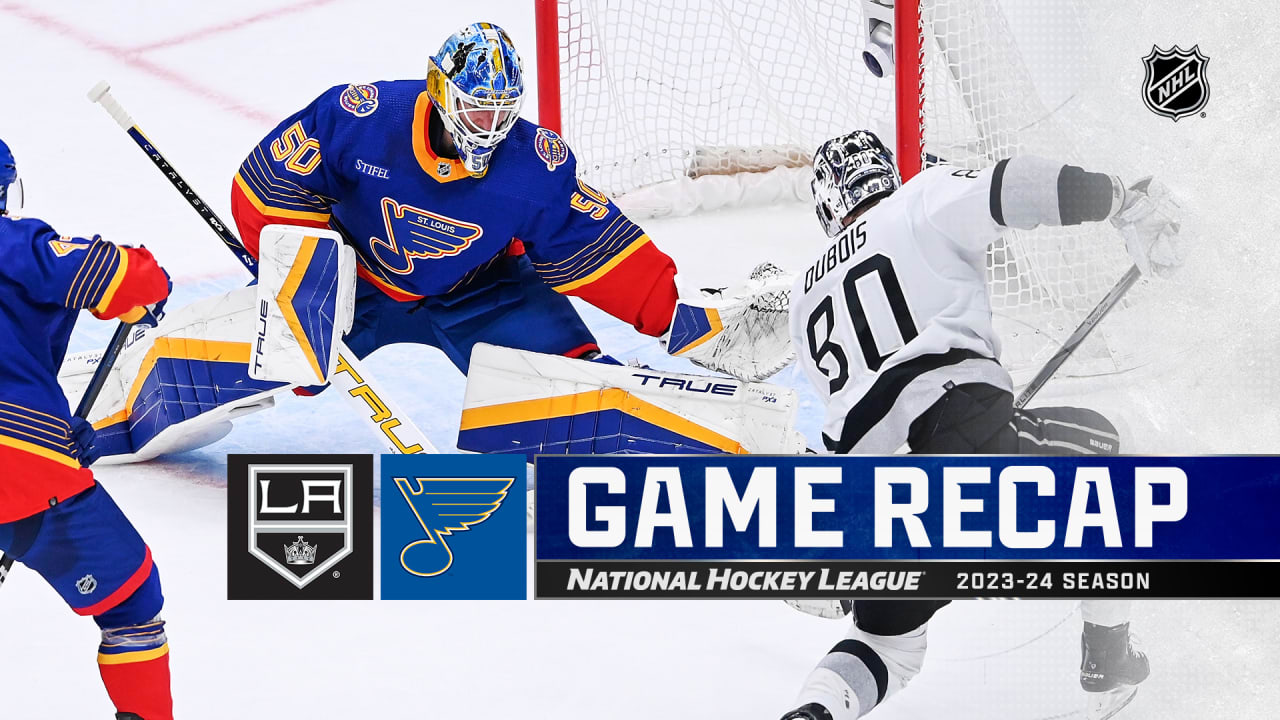 Binnington makes 40 saves, Blues defeat Kings | NHL.com
