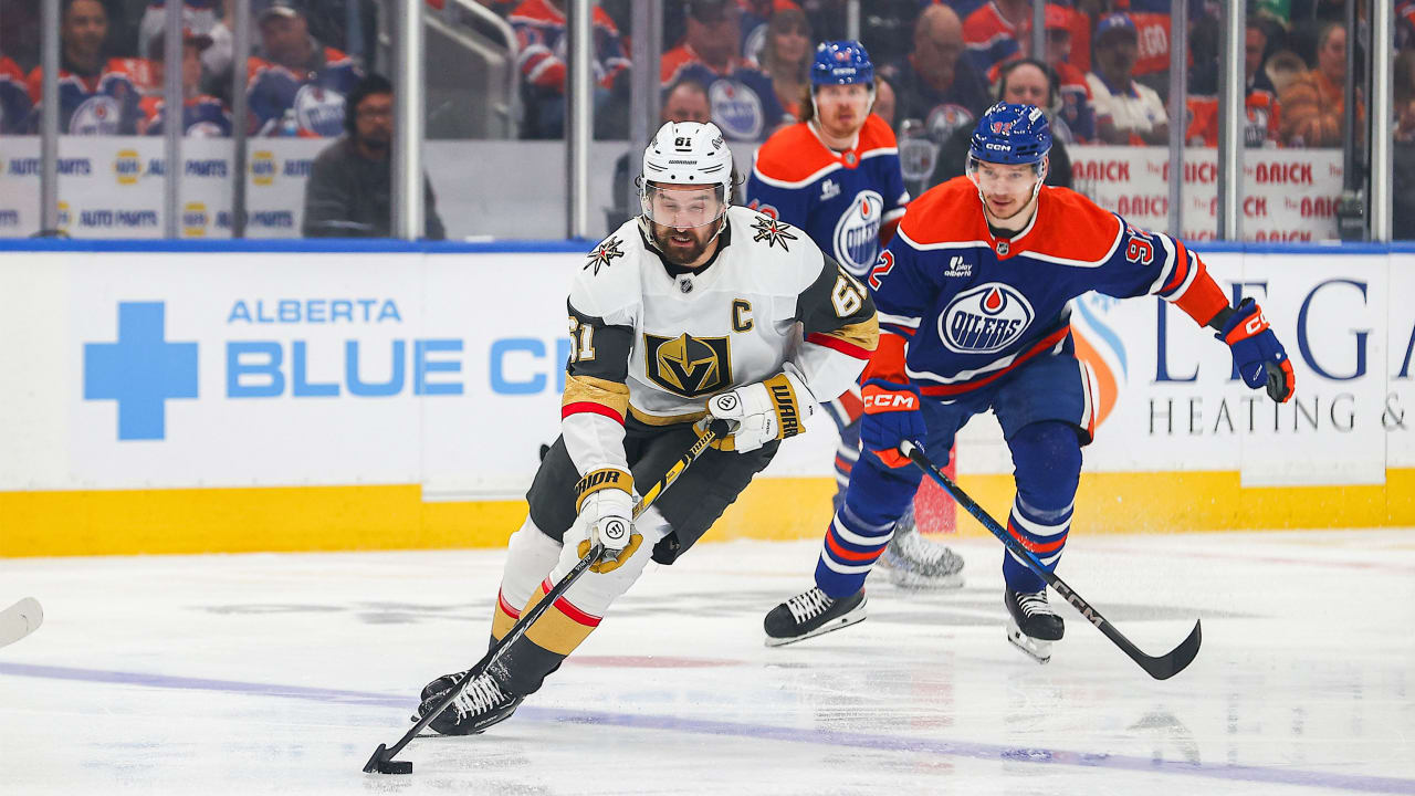 Stone out for Golden Knights in Game 5 against Oilers | NHL.com