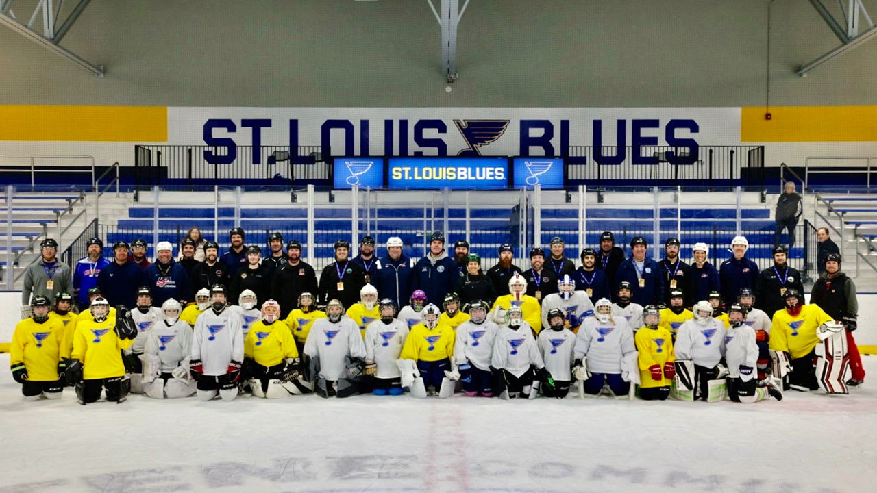 Blues host USA Hockey Silver Goalie education course | St. Louis Blues