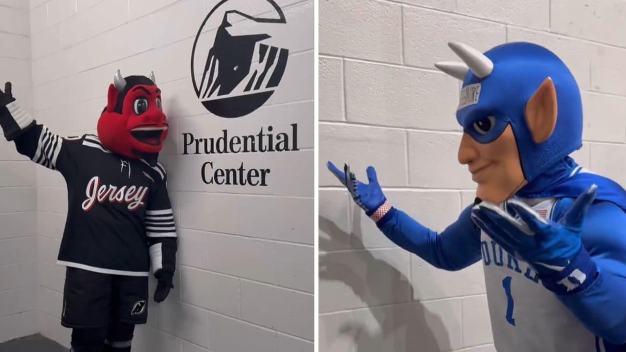 Mascots for Devils, Duke team up for funny March Madness video | New ...