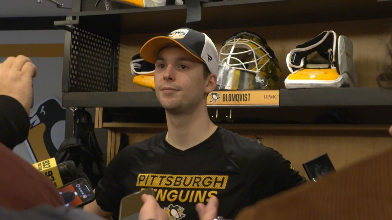 Post Game: Blomqvist (02.23.25) | Pittsburgh Penguins